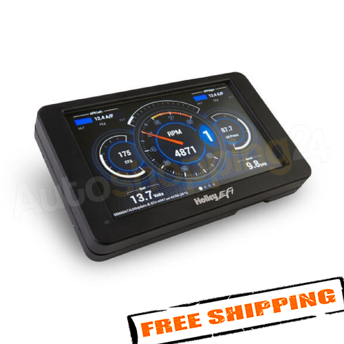 Holley EFI 553-106 7" Customizable Digital Touch Screen Dash | eBay