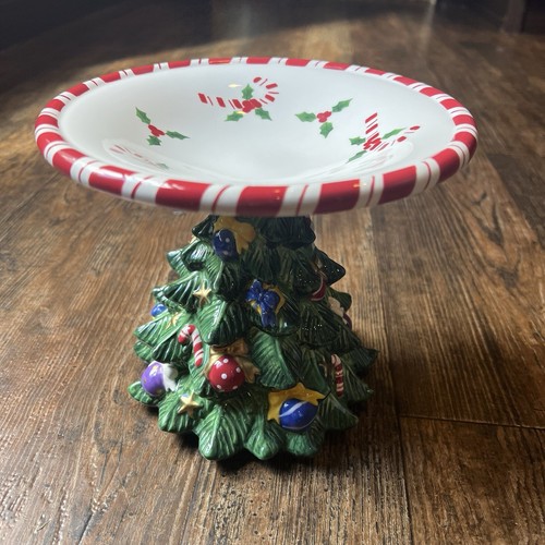 Saint Nicholas Square, Christmas tree candy dish | eBay