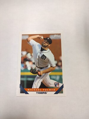 2016 Topps Update MICHAEL FULMER Wallmart Exclusive ROOKIE #W-11 Tigers ...