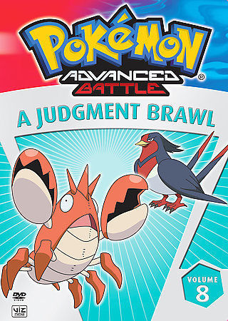 Pokemon Advanced Battle - Vol. 8: A Judgment Brawl (DVD, 2007, Dubbed ...