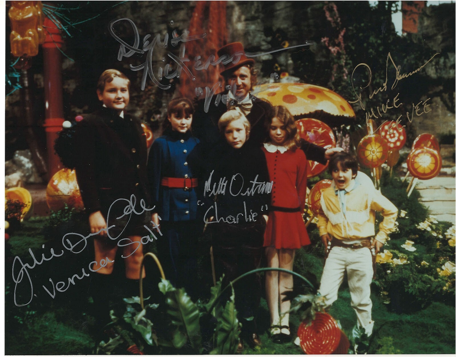 PETER OSTRUM,JULIE DAWN COLE,DENISE NICKERSON & PARIS THEMMEN SIGNED ...