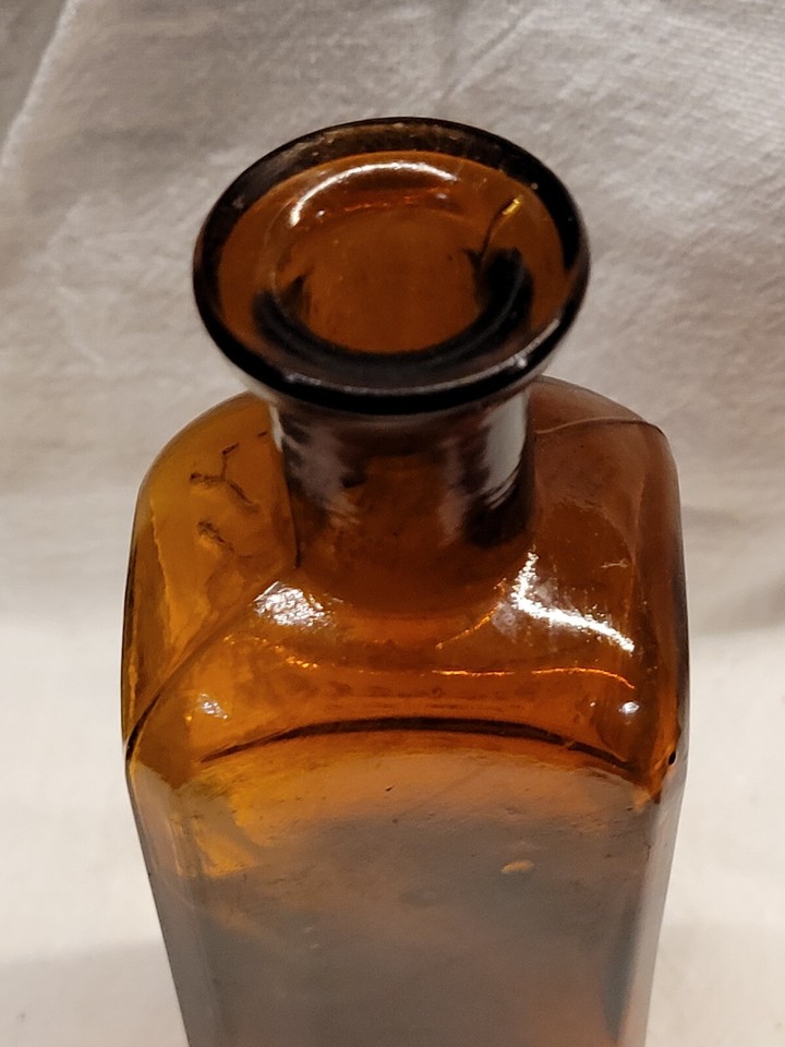 AMBER EMBOSSED DICKEY PIONEER CHEMIST LOS ANGELES CALIFORNIA | eBay