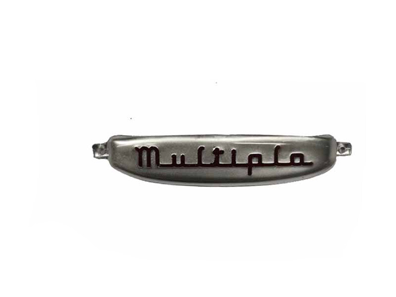 Schriftzug Front Emblem Badge " Multipla" für Fiat Multipla Fiat 600 ...