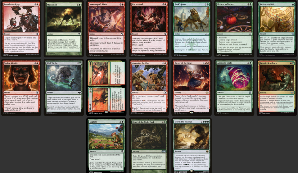 Tovolar, Dire Overlord Werewolf MTG EDH Commander Deck Werewolf Tribal ...