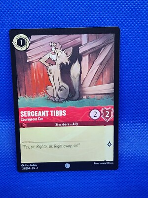 Disney Lorcana: Sergeant Tibbs Common Non-Foil | eBay