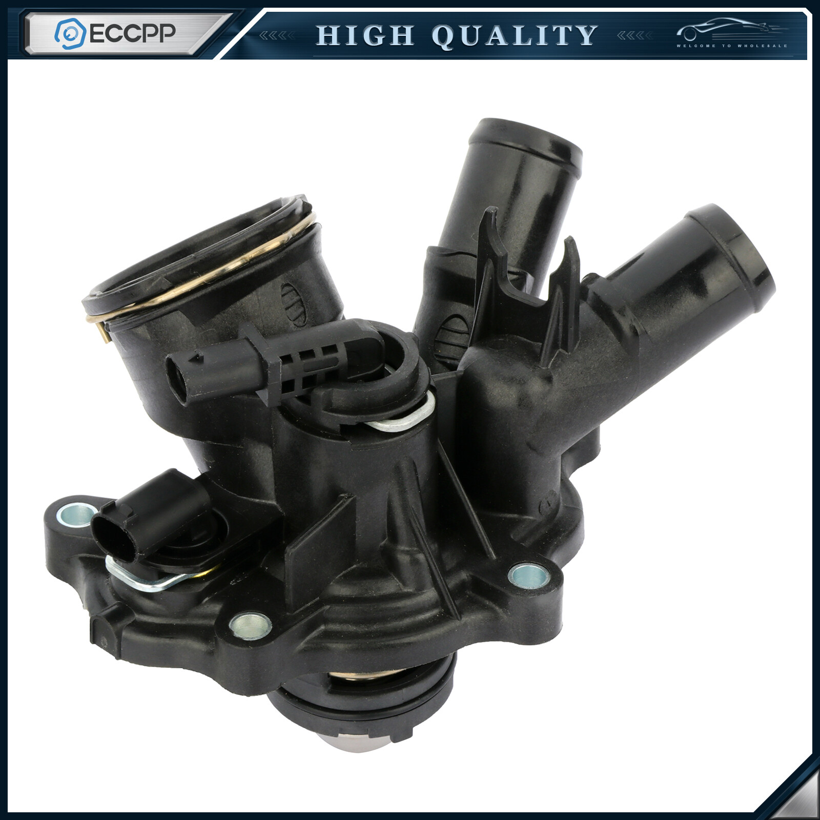 Thermostat Housing for Mercedes-Benz SLK250 1.8L C250 1.8L 2.0L 2012 ...