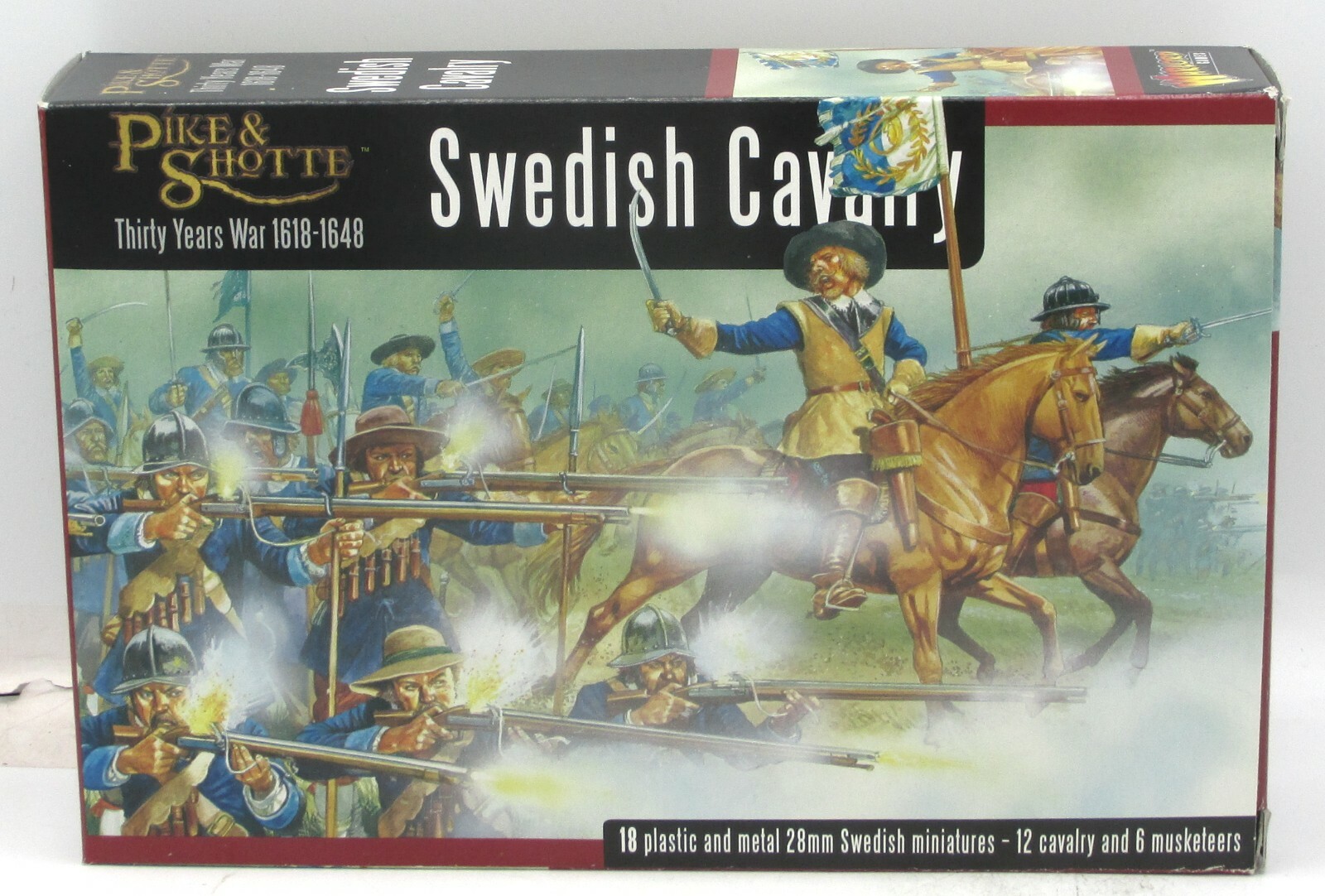 Pike & Shotte WGP-14 Swedish Cavalry (Thirty Years War) TYW Cavalry ...