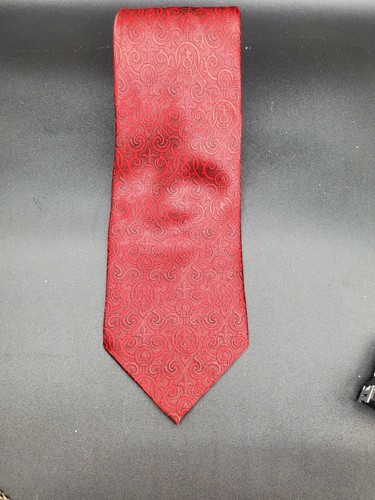 Donald Trump Tie Signature Collection Silk Red Swirl Print Republican ...