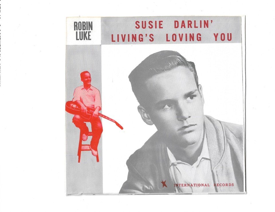 Robin Luke-Susie Darlin'-International Records (Picture Sleeve Only)No ...