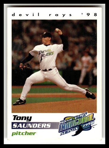 1998 Tampa Bay Devil Rays Stadium Set #22 Tony Saunders | eBay