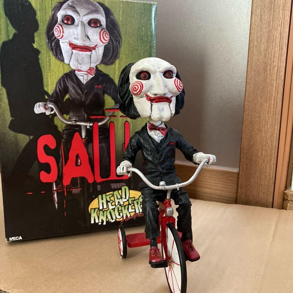 ️New NECA SAW Head Knockers Jigsaw Billy Saw Tricycle | eBay