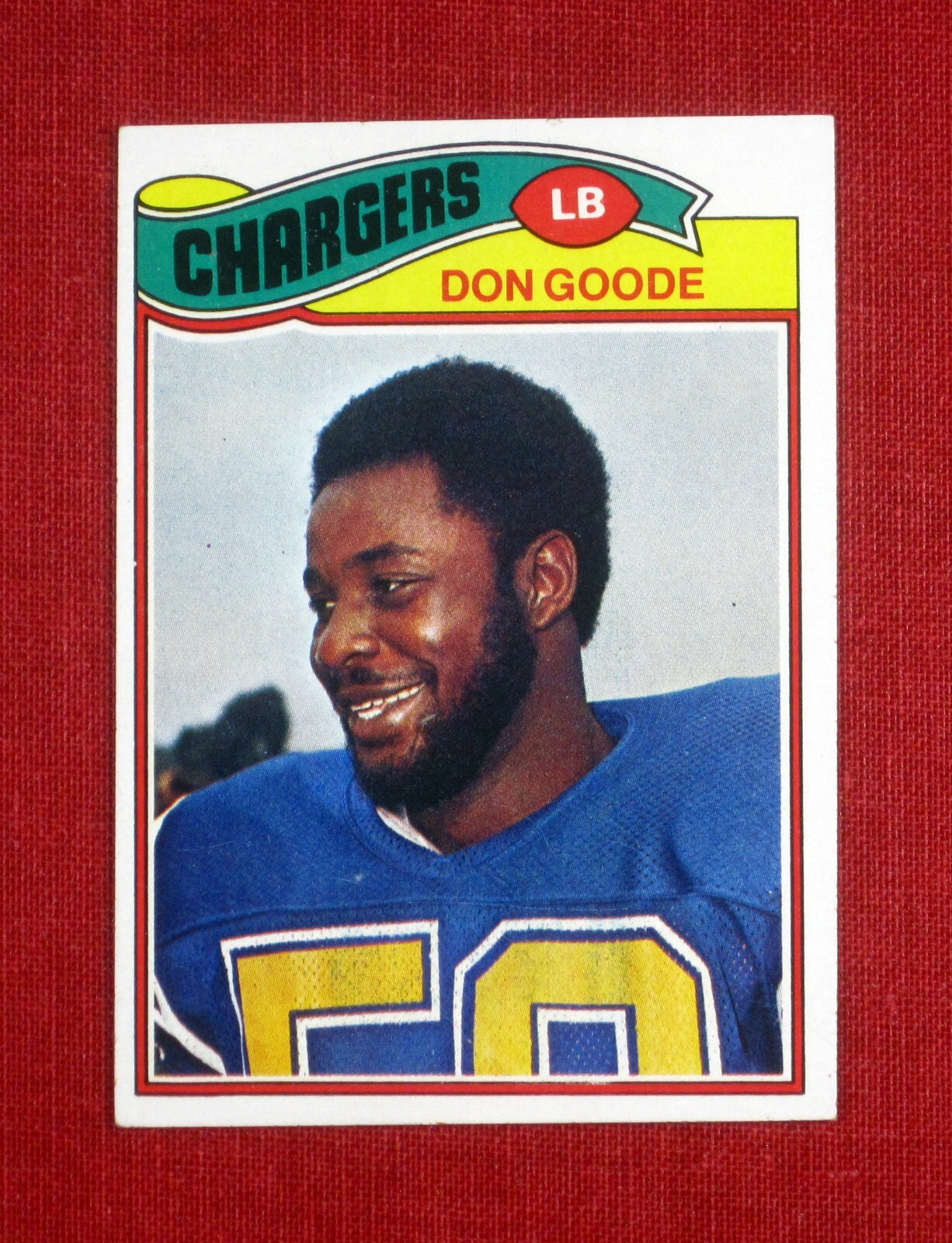 1977 TOPPS SET BREAK #97 Don Goode San Diego Chargers EX | eBay