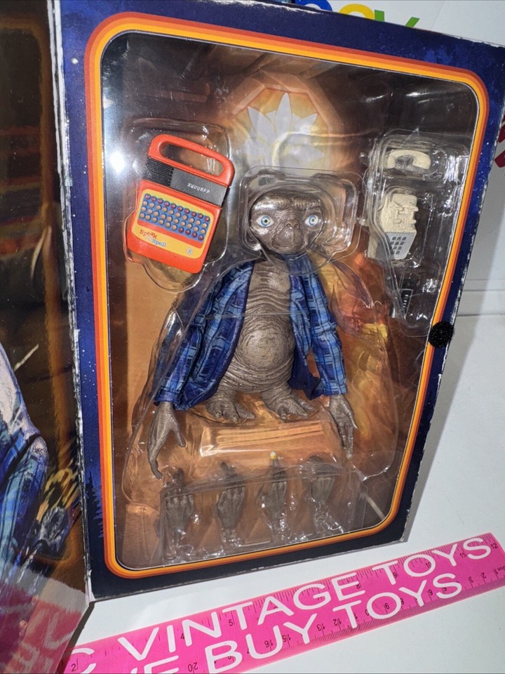 NECA E.T. 40th Anniversary (Ultimate Telepathic E.T.) 7-inch Action ...