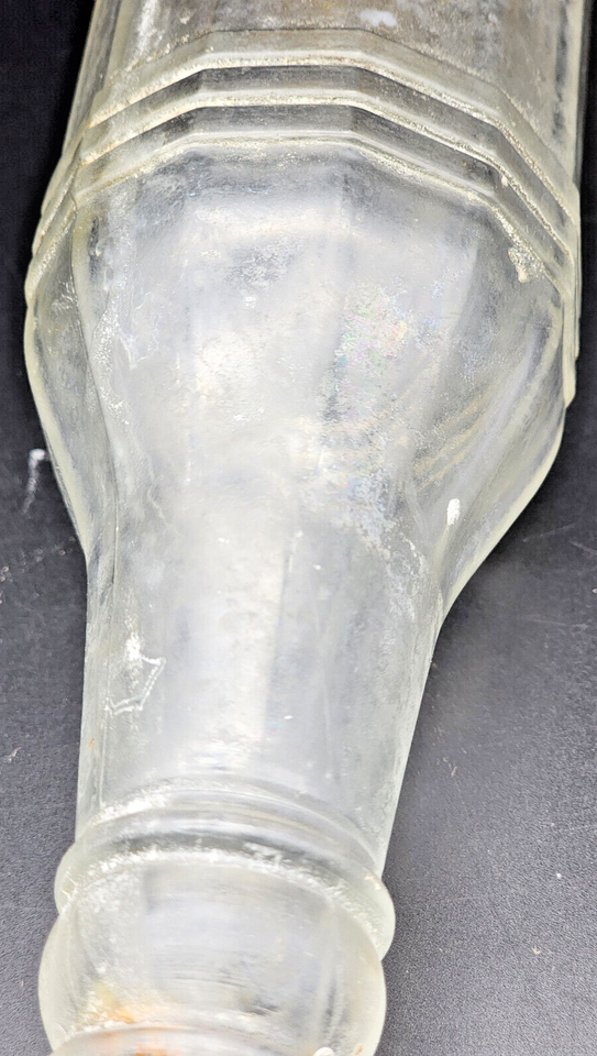1940's P.J. RITTER Company Phila PA - Clear 9" Ketchup/Soda Bottle Barn ...