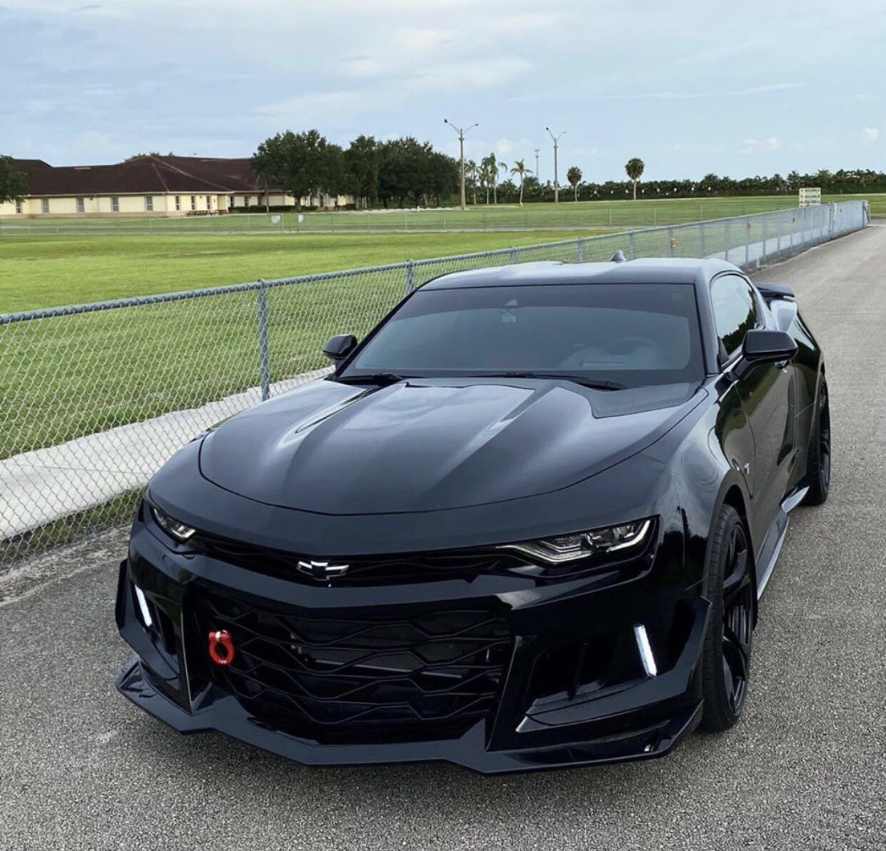 2019-2023 Chevrolet Camaro SS LT1 RS ZL1 Style Bumper W/LED Fog Lights ...