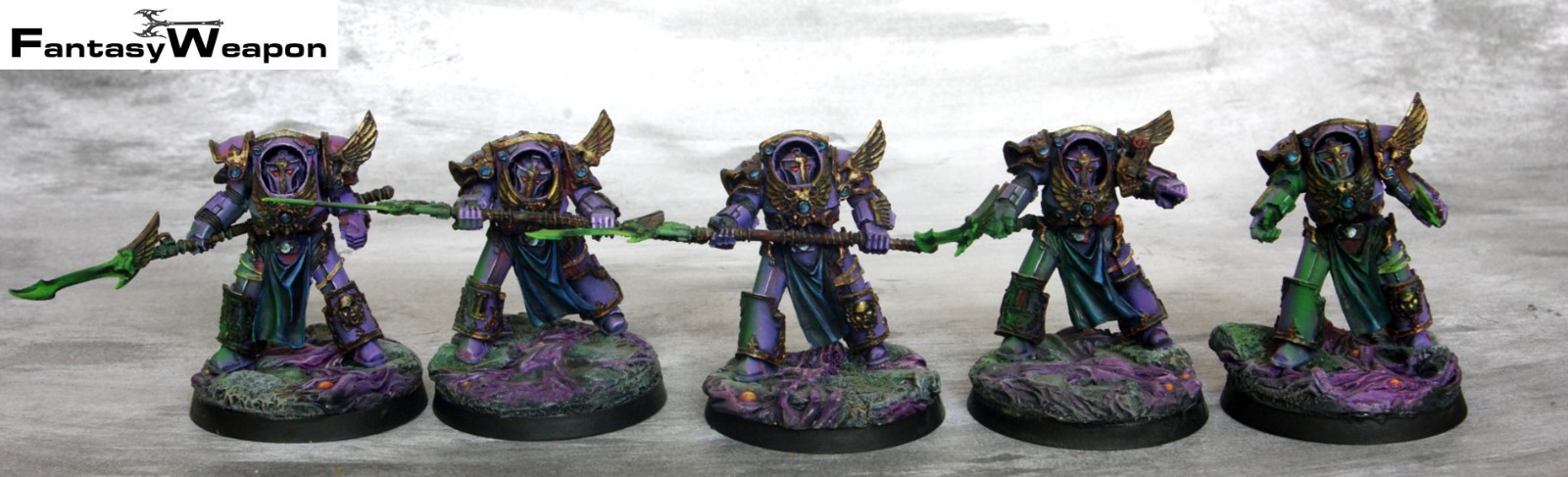 Emperors Children Phoenix Terminators ProPainted horus heresy wh40 | eBay