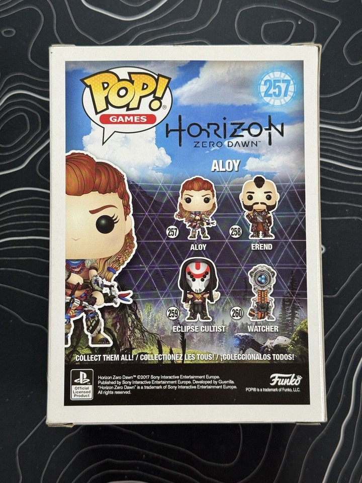 Funko Pop!: Horizon Zero Dawn - Aloy #257 + Protector 889698225984 | eBay