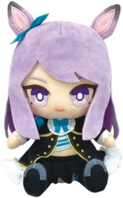BANDAI Uma Musume Pretty Derby Mejiro McQueen Chibi Plush 16.5cm ...