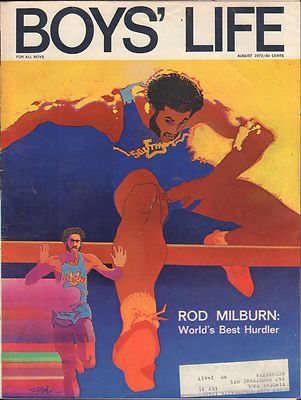 Boy's Life August 1972 Rod Milburn w/ML 011617DBE2 | eBay