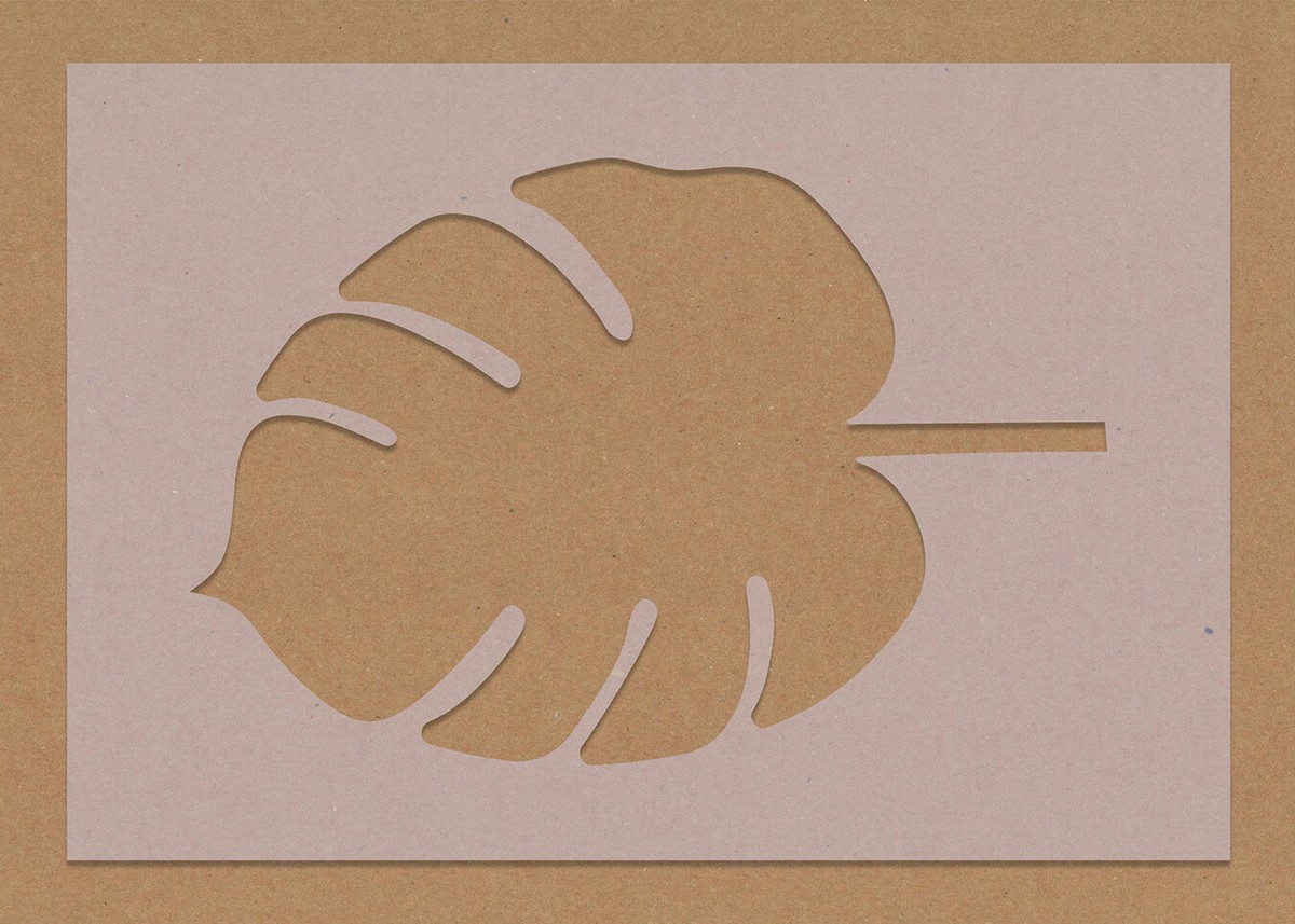 Leather Leaf Stencils