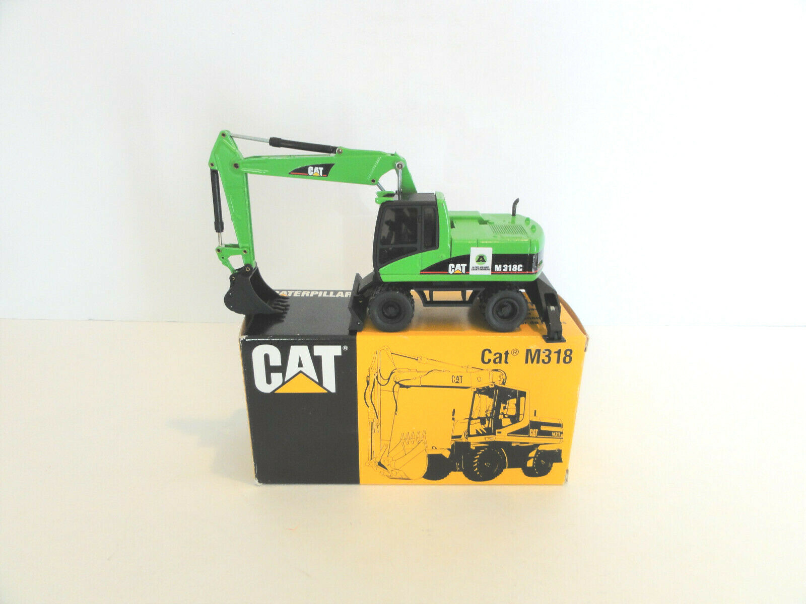 CAT NZG 516 CAT M318C Wheel Excavator "ARBOGAST" 1:50 "NEW" VERY RARE ...