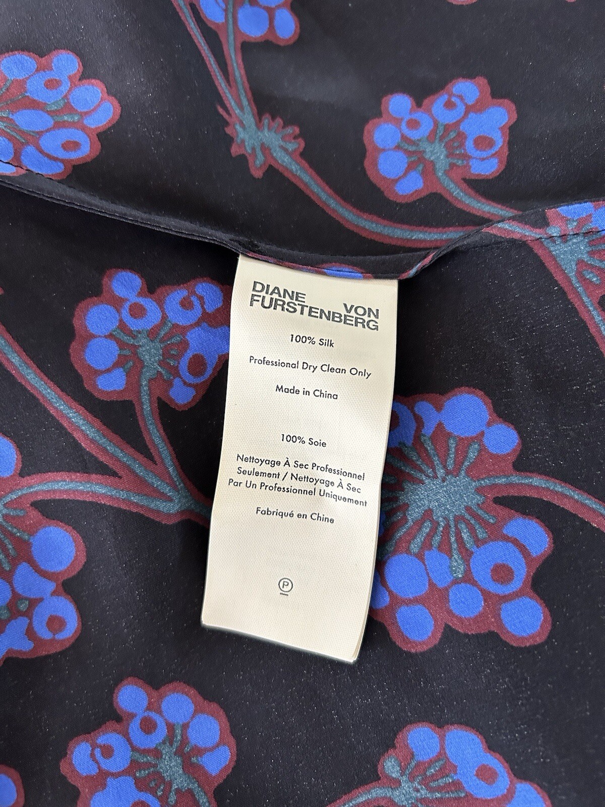 XS 2 NWOT $528 DVF Diane von Furstenberg TILLY Dragon Berry Midi Wrap ...