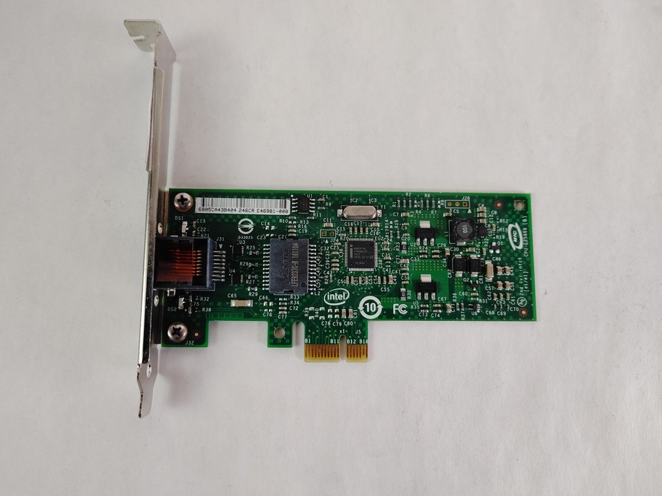 Intel Gigabit CT PCIe x1 Gigabit Ethernet Network Adapter E46981-008 ...