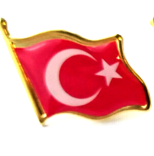 TURKEY Lapel Pin Badge Turkish Flag Country Metal Brooch | eBay UK