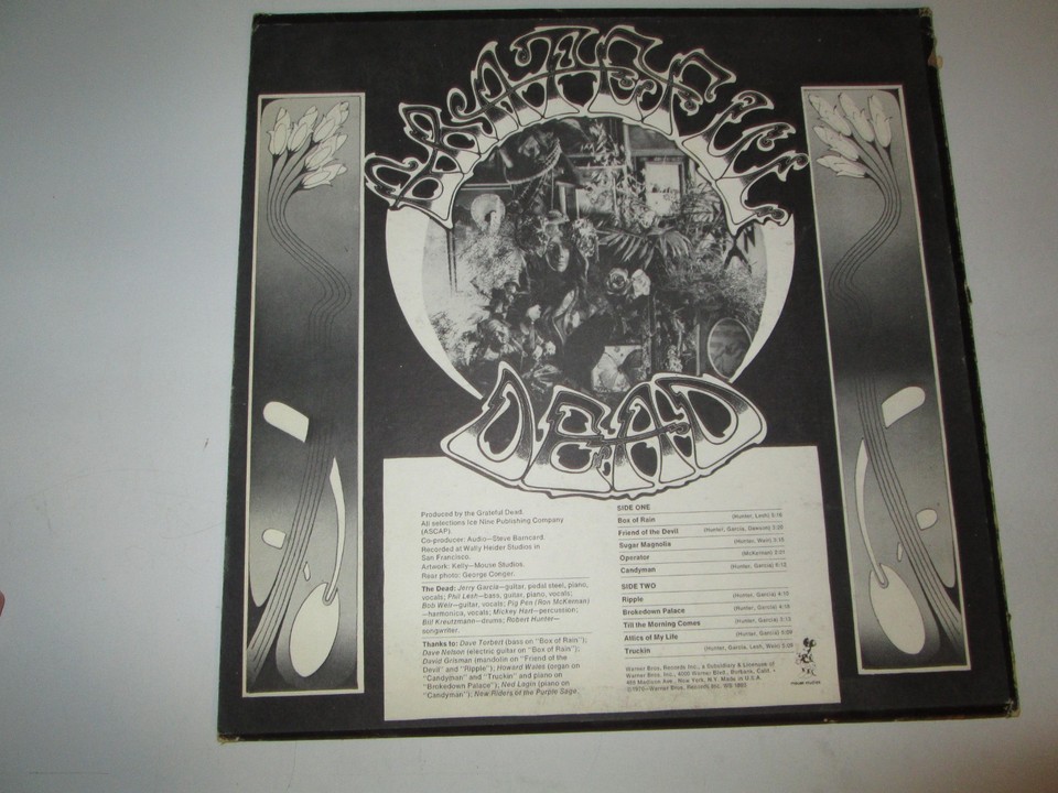 Grateful Dead American Beauty Vinyl Record LP ULTRASONIC CLEAN | eBay UK