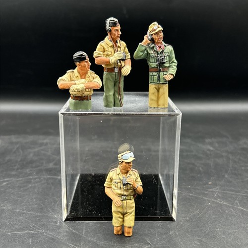 Lot Of 4 King & Country WWII WW2 German Tank Figures | eBay