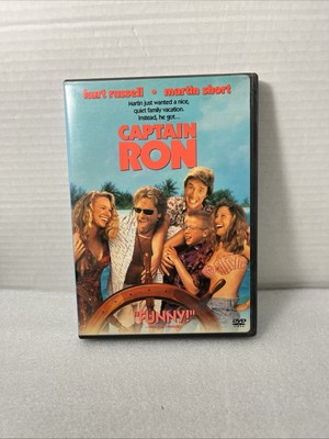 Captain Ron (DVD, 1992) Kurt Russell Martin Short Widescreen Edition 786936188127| eBay
