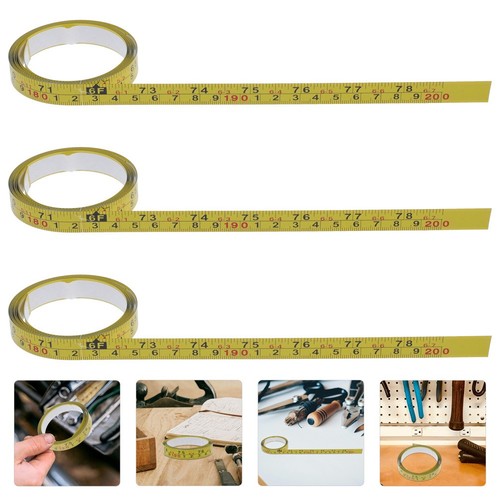 Sticky Ruler Fitness Imperial Metric Scale Tape Adhesive Backing | eBay