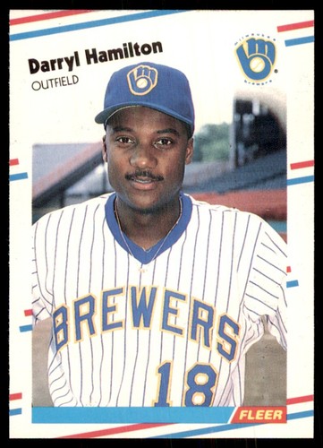 1988 Fleer Update Darryl Hamilton Baseball Cards #U-38 | eBay