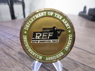 Department Of The Army Rapid Support REF TRADOC Challenge Coin #149M | eBay