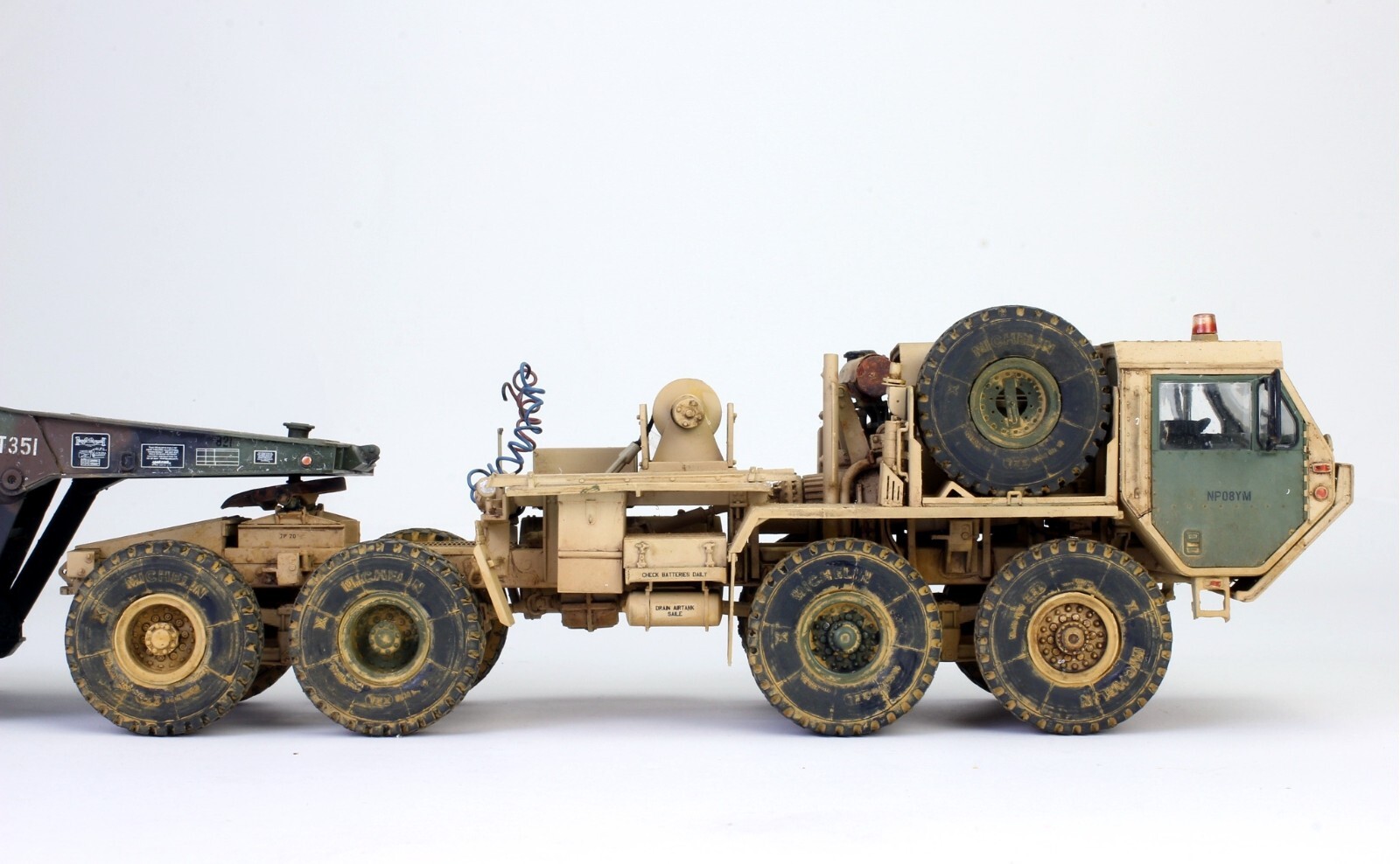 PreSale 1:35 ProBuilt M983A2 HEMTT Tractor with M870A1 Semi Trailer | eBay