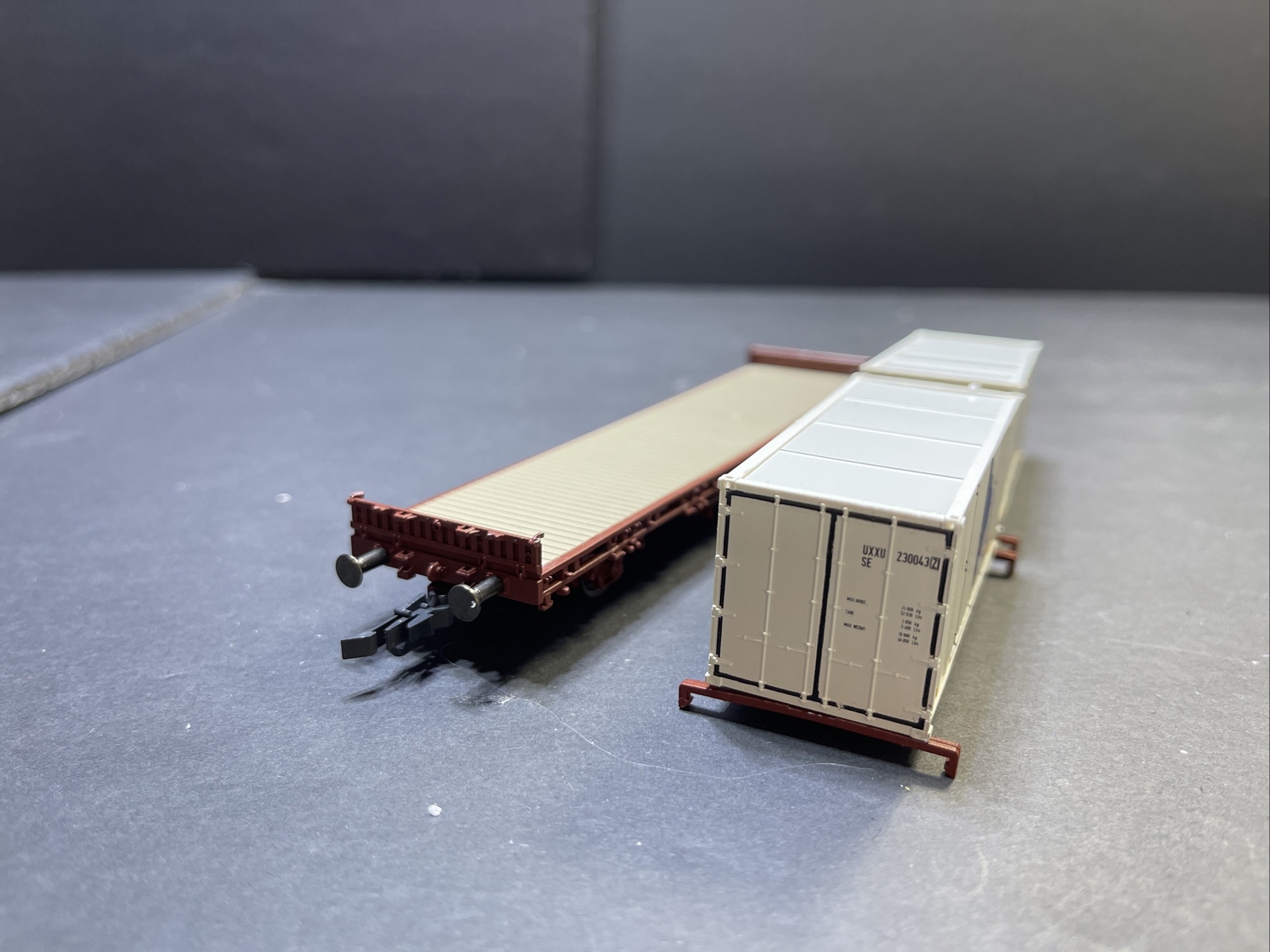 ROCO HO 47098, FLATBED W.CONTAINERS, INTER CONTAINER, SNCF, SUPER NICE ...