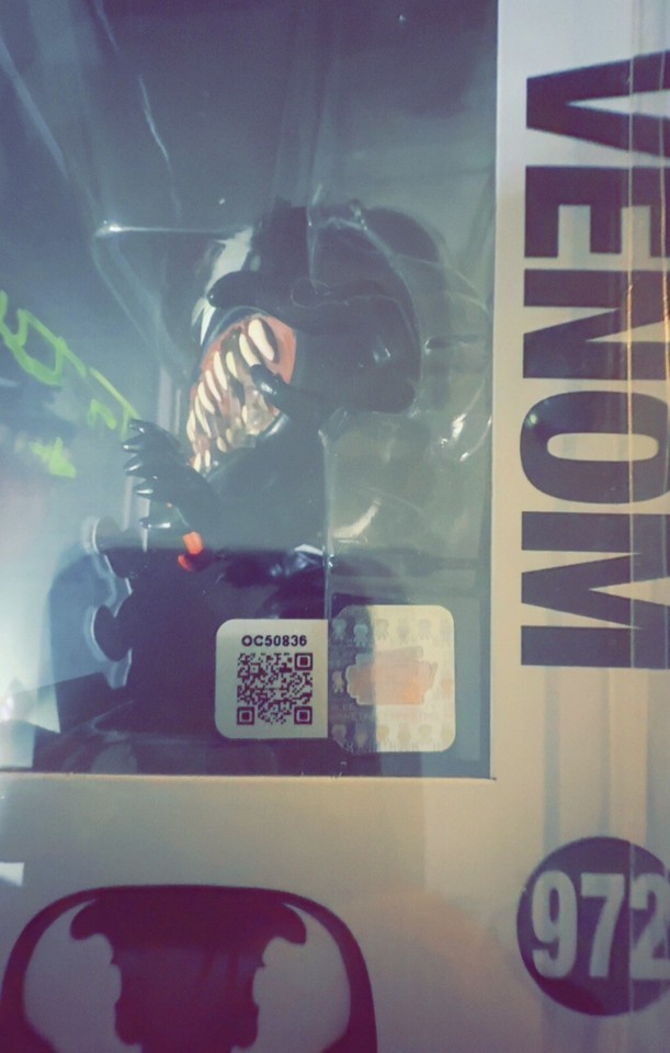 TONY TODD AUTOGRAPHED SIGNED SPIDER-MAN 2 VENOM FUNKO POP #972 OC COA ...