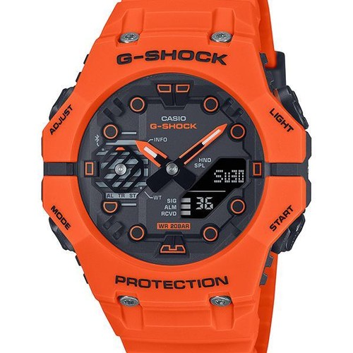 Casio G-Shock GA-B001FL-4AJF Orange Carbon Bluetooth Analog Digital Men ...