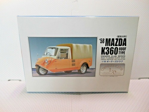 Arii Plastic car model 1958 Mazda K360 Roof type 1/32 No 45 Owners club ...
