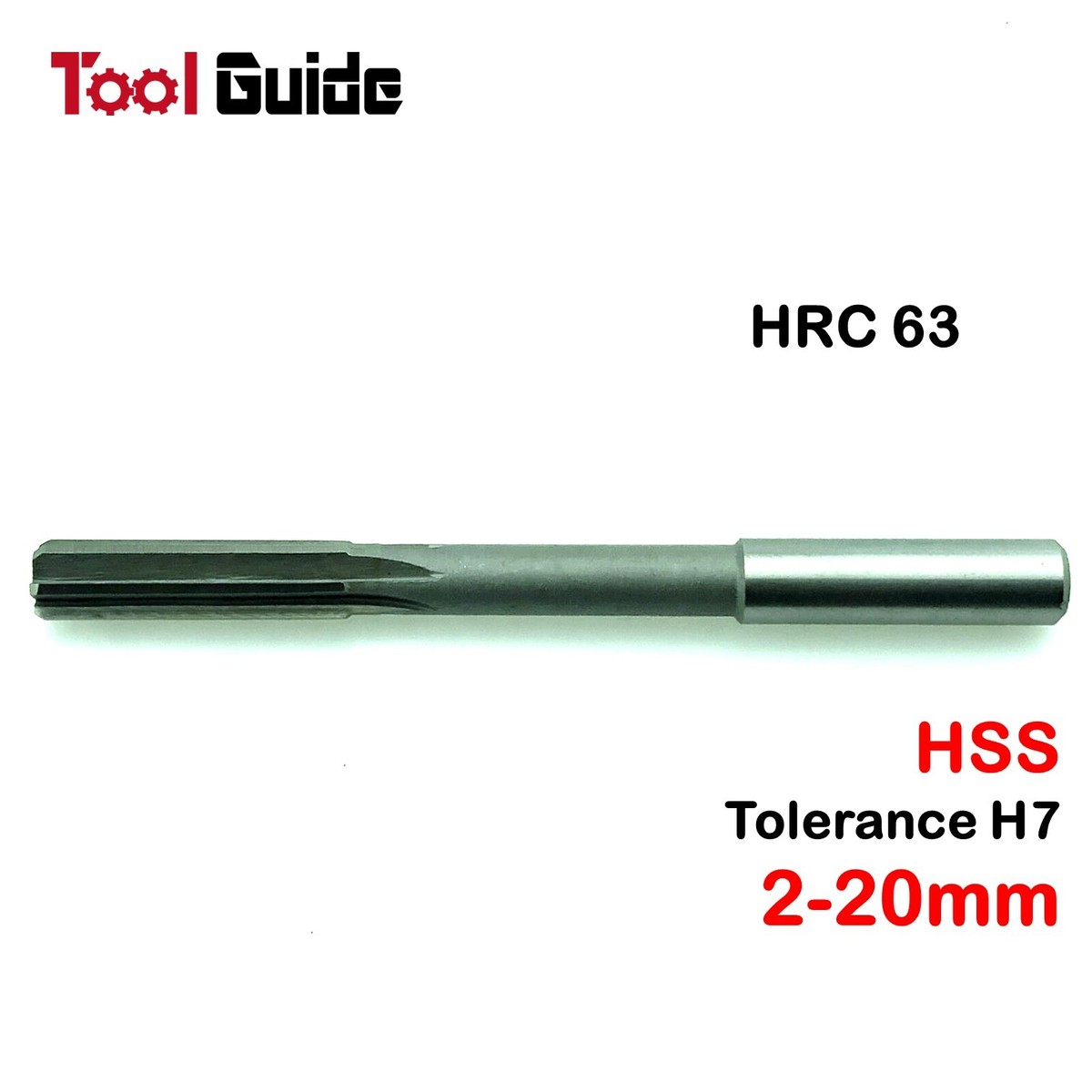 Metalworking Chucking Reamers 2mm HSS Straight Shank Chucking Reamer ...