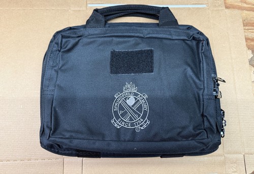 Springfield Armory Dual Pistol Range Bag Soft Padded Gun Case Large ...