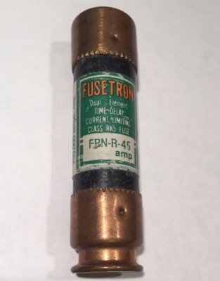 Fuse Fusetron FRN-R-45 Time Delay 45 Amp 250V (2pcs) | eBay