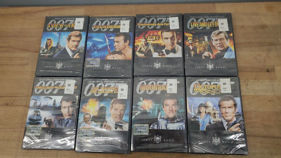 MGM James Bond 007 Collection Lot of 8 DVDs -NEW & SEALED- 27616880215 ...