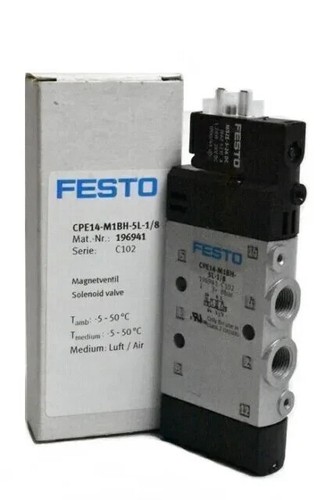 NEW FESTO CPE14-M1BH-5L-1/8 196941 Solenoid Valve | eBay