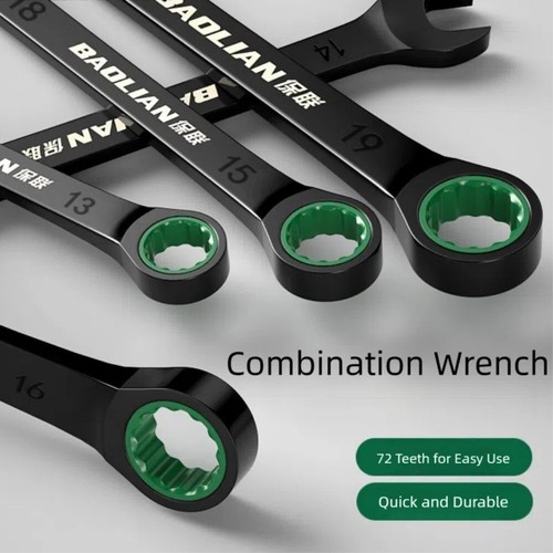 Open-end Ratchet Spanner Dual-purpose Manual Spanners Bicycle ...