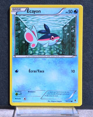 carte Pokémon 18/119 Écayon XY04 Vigueur spectrale NEUF FR | eBay