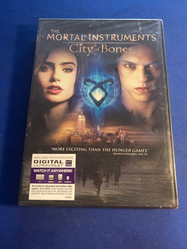Mortal Instruments “City of Bones” (DVD) widescreen…….….BRAND NEW ...
