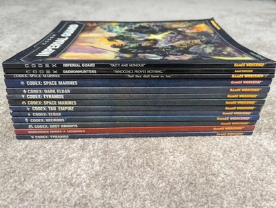 Warhammer 40k Codex & Army Books Games Workshop Multi Variations | eBay