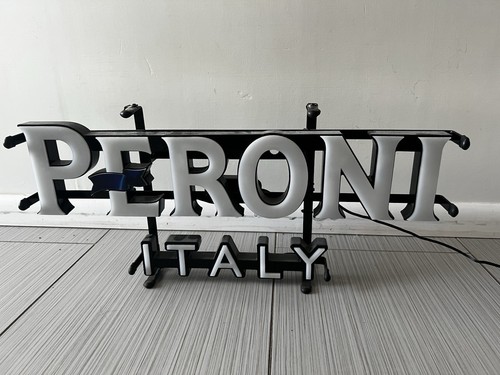 Peroni Italy Beer LED Light Up Sign New In Box | eBay