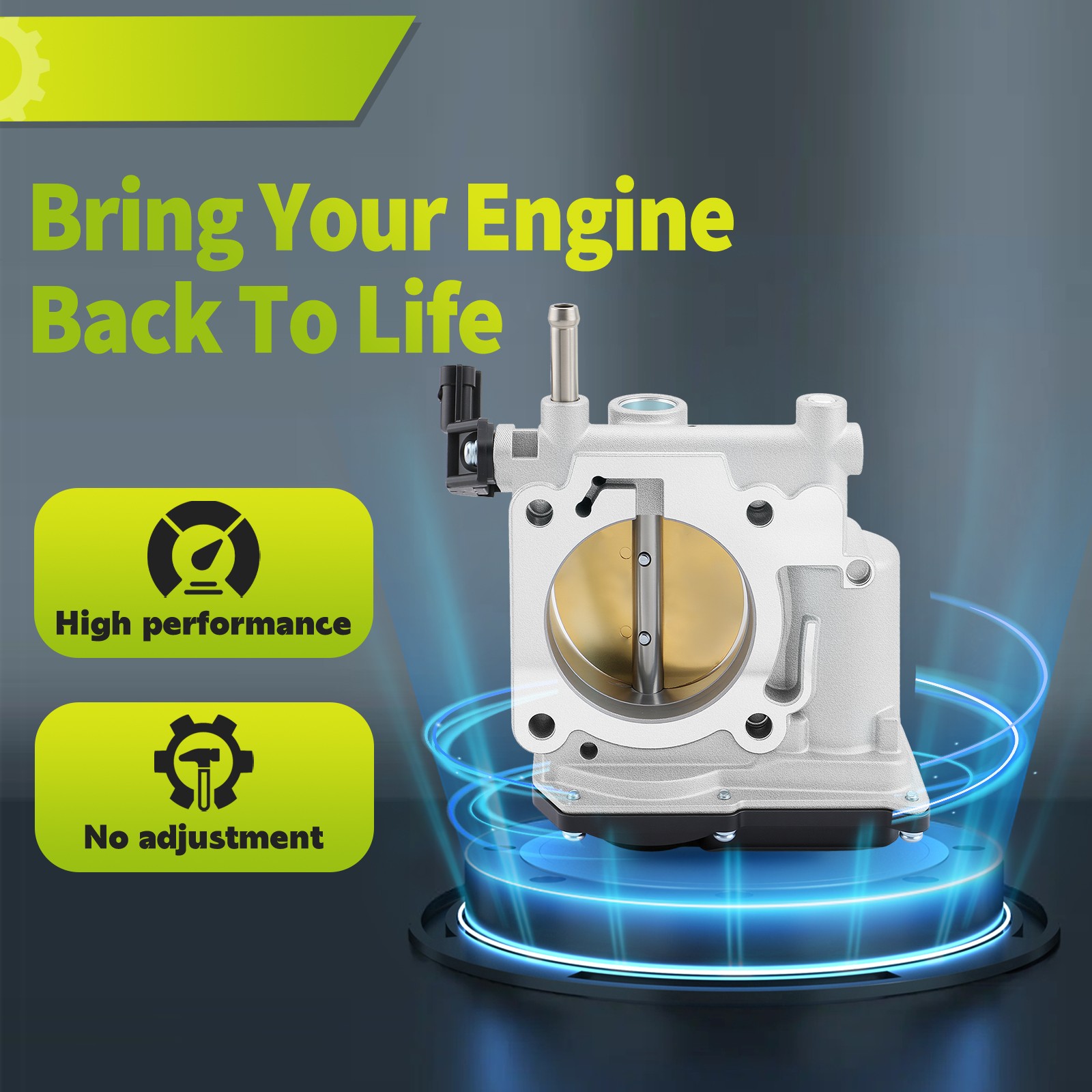 New 16112-AA180 Throttle Body for Subaru Impreza Legacy outback 2.5L 2 ...
